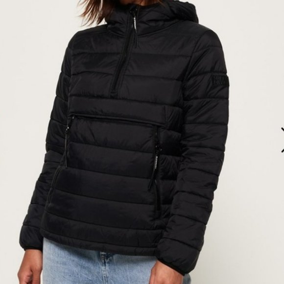 Superdry | Jackets & Coats | Nwt Superdry Fiji Overhead Jacket Puffer ...